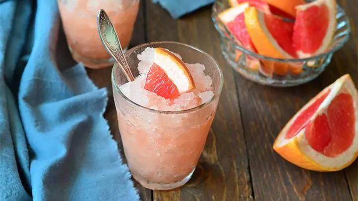 grapefruit granita