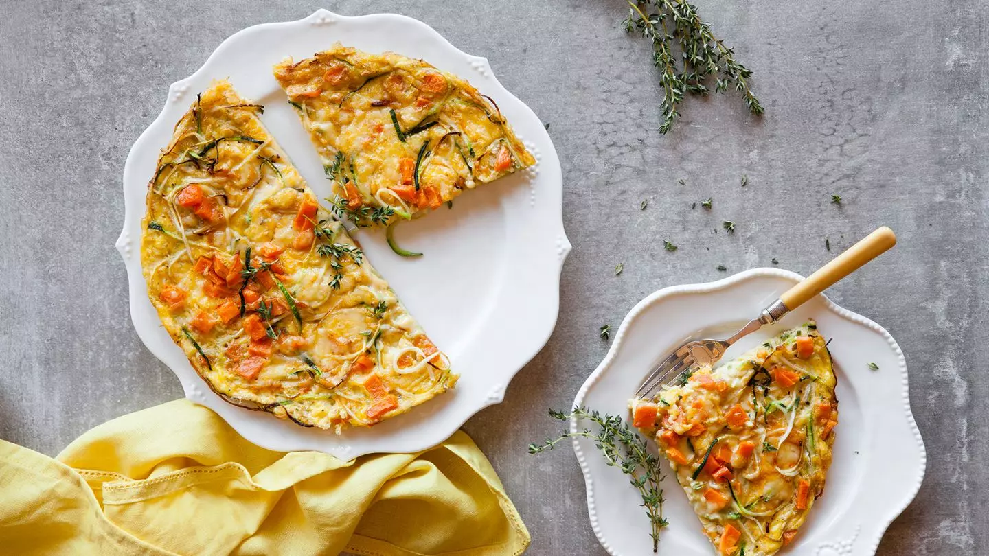 amaqanda bell pepper frittata