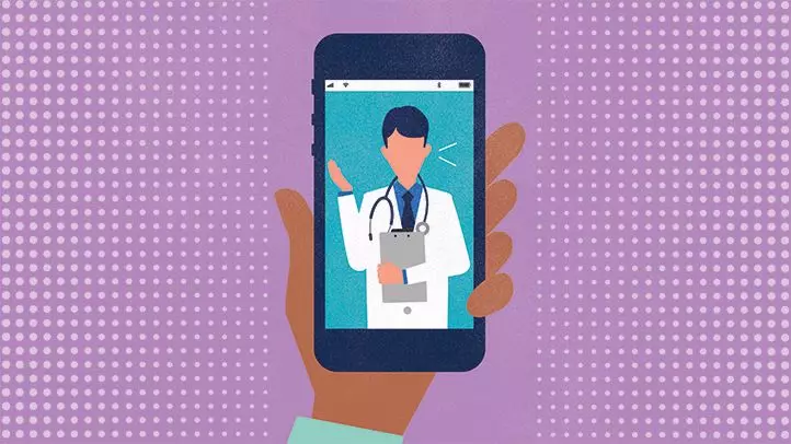 Xala Tipê ya Telemedicine Li vir e