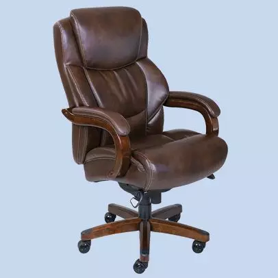 La Z Umuhungu Delano Big & Tall Executif Bonded Leather Office Intebe