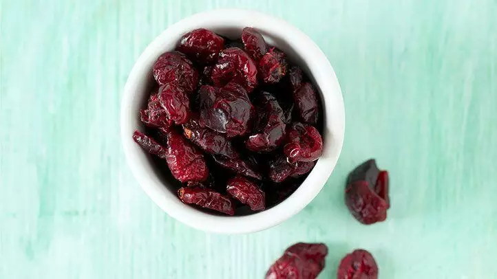 Quarter-Cup of Dried Cranberries, 100-Kalorien-Snack