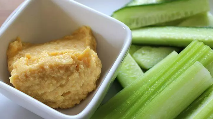 Hummus, 100-kalorický snack