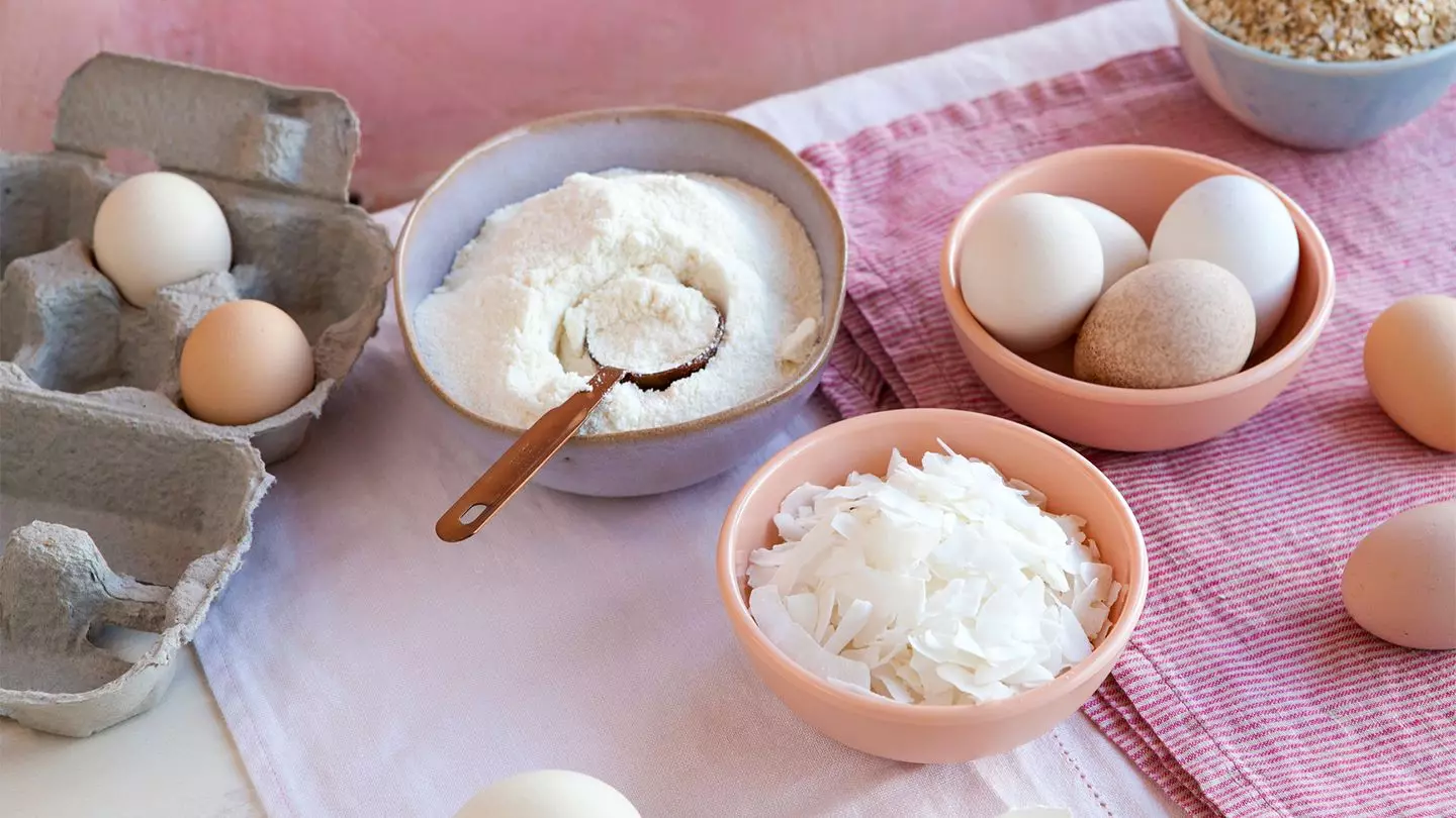 baking bowls itlog harina ng niyog