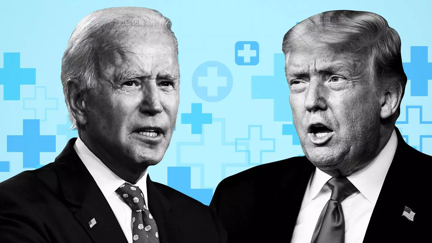 Trump contra Biden en temas de salud