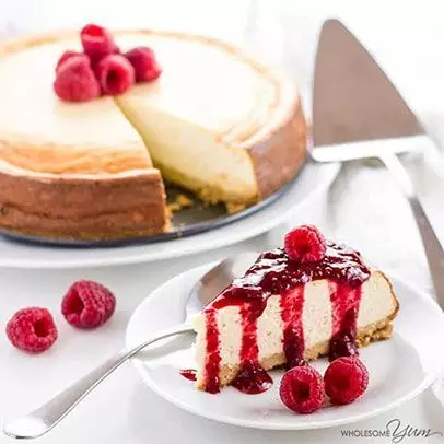 Cheesecake me pak karbohidrate